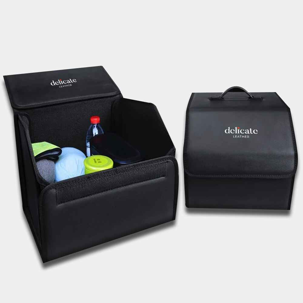 Foldable Trunk Organizer - Portable Car Storage Box & Luggage Bin