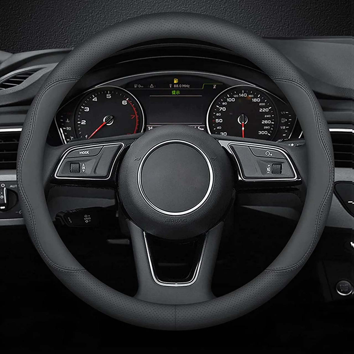 Delicate Leather Enhance Your Ride with a Stylish Steering Wheel Cover ...