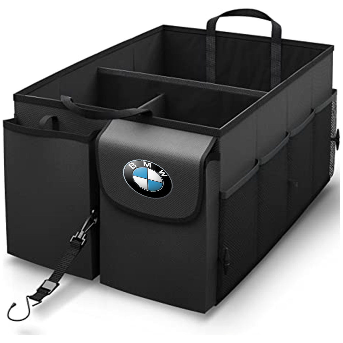 BMW Car Trunk Organizer | Collapsible Multi-Compartment SUV Accessory