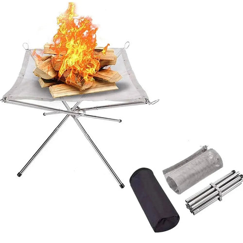 Portable Outdoor Fire Pit New Upgraded Camping Fire Pit with ...