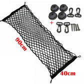 Durable Cargo Trunk Storage | Boot String Mesh Elastic Organizer
