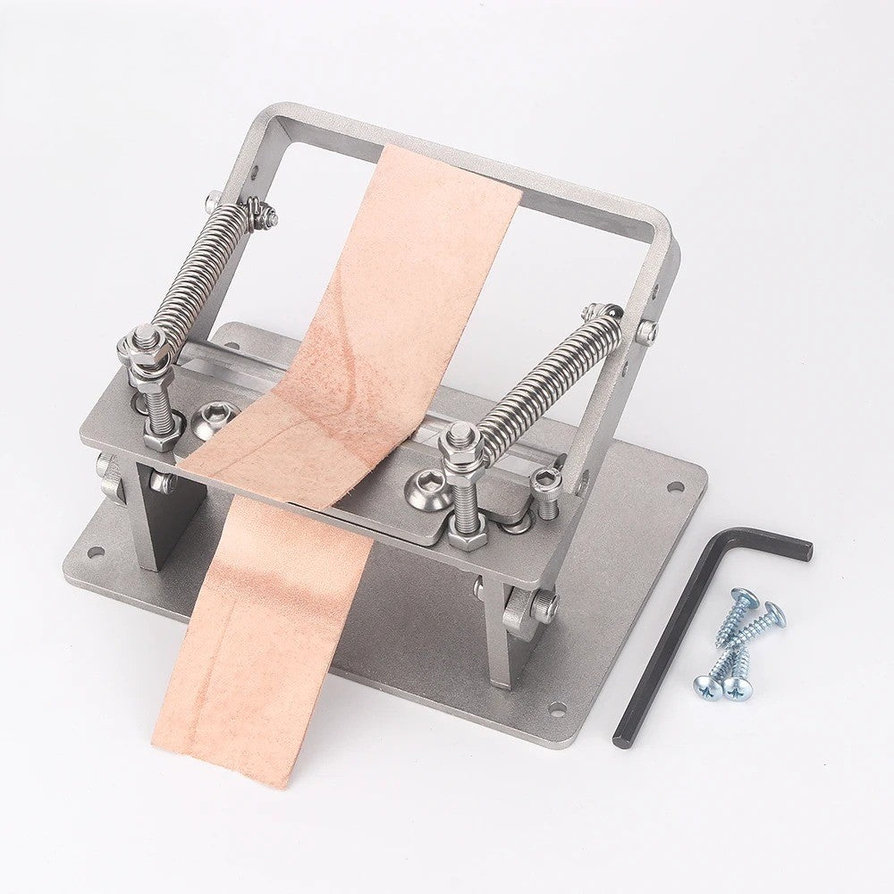 Stainless Steel DIY Leather Skiving Machine - Manual Leather Thinning ...
