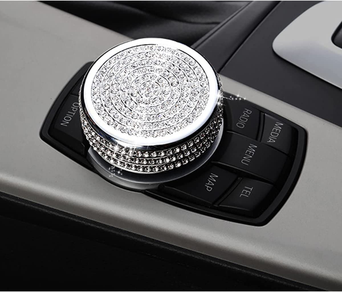 Enhance Your BMW: Bling Media iDrive Sticker Cover Accessory