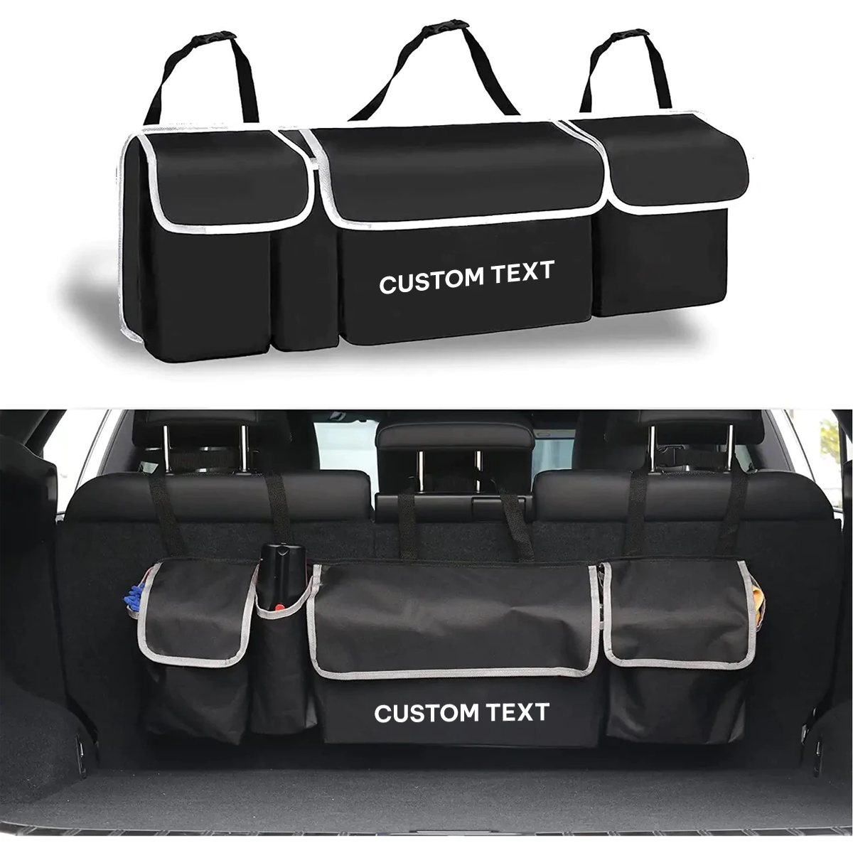 Custom Text Car Trunk Organizer for Jaguar | Durable & Stylish