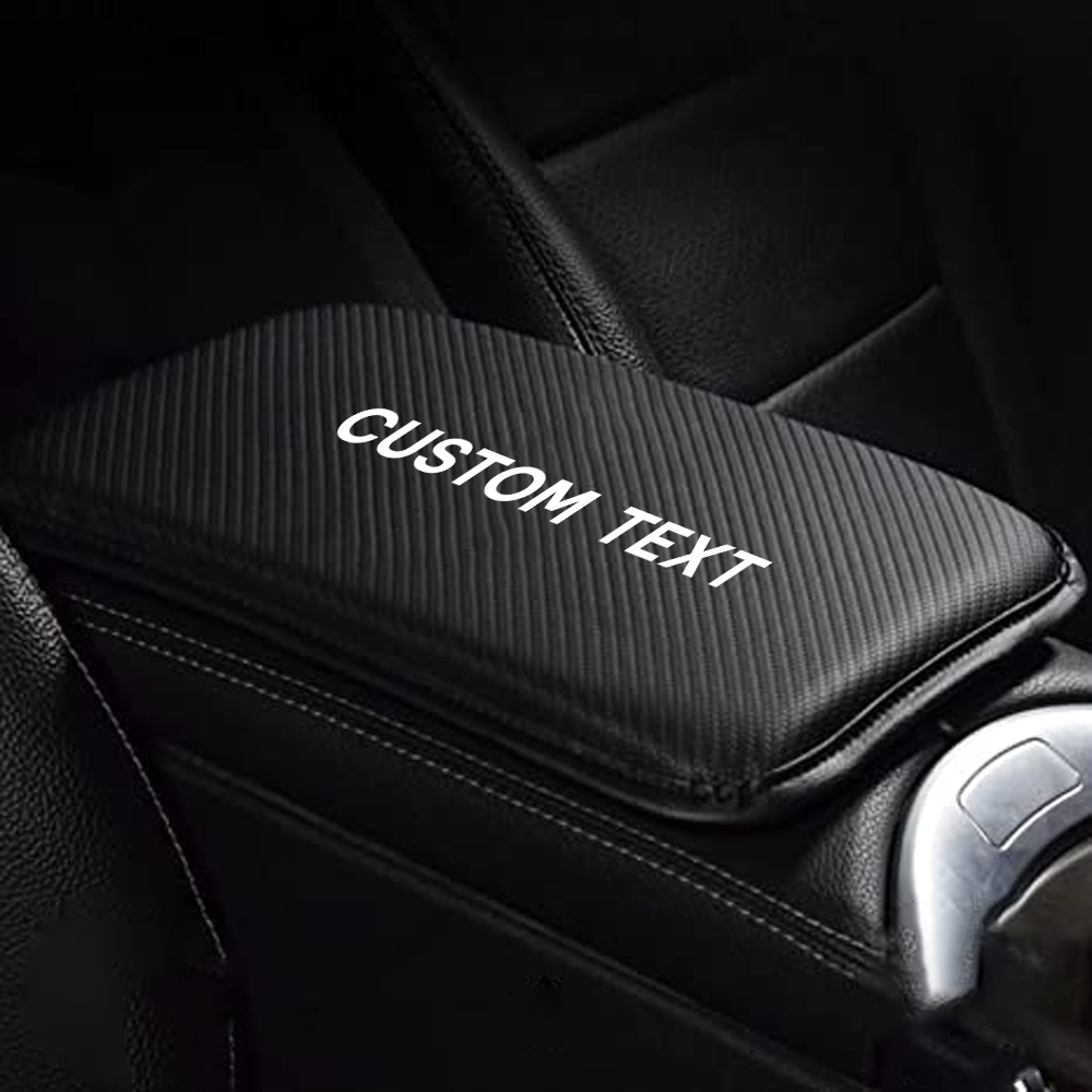 Custom Console Pad for Mercedes AMG | Carbon Fiber & PU Leather
